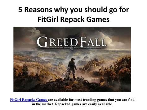 Fitgirl Repack Games