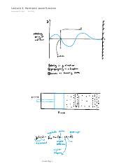 Exploring Harmonic Wave Functions In Lecture 3 Course Hero