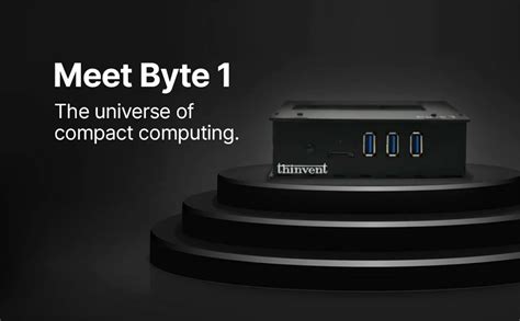 Byte Mini PC Thin Client Mini PC And All In One By Thinvent