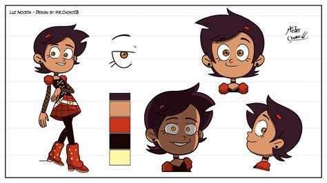 Luz Noceda Character Sheet By Mrchoko03 By Mr Choko03 On Deviantart