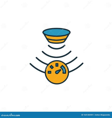 Pressure Sensor Icon Simple Element From Sensors Icons Collection Creative Pressure Sensor