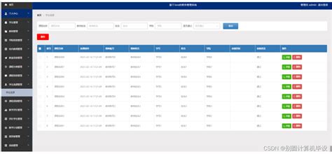 【附源码】基于java的教务管理系统q61909计算机毕设ssm 教务管理系统设计与实现源码 csdn博客