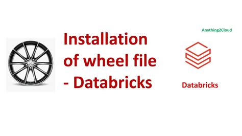 Installation Of Wheel File In Databricks Youtube