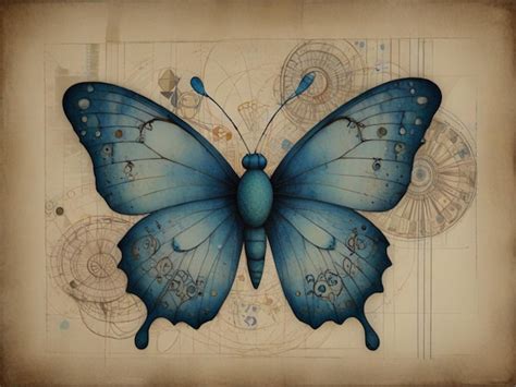 Premium Photo A Drawing Of A Butterfly With The Words Butterfly On It
