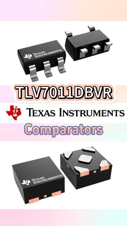 Hong Wenle On Linkedin Ti Series Tlv7011dbvr Comparators Mcu