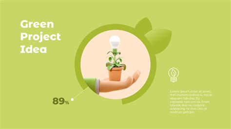 Green Day Project 파워포인트 애니메이션 템플릿