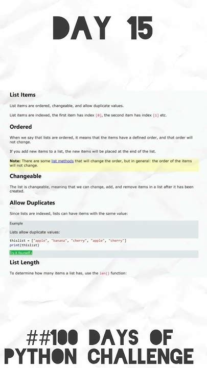 Day 15 Of My 100 Days Of Python Challenge Python 100daysofpython