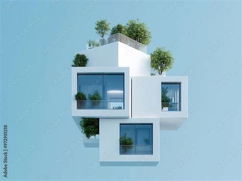 High Tech Modular Buildings Engineered To Be Stacked Vertically Showcasing Structural