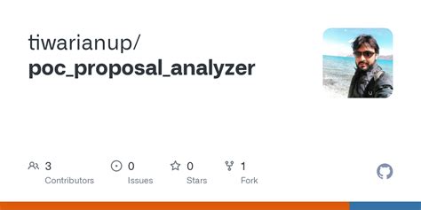 Github Tiwarianuppocproposalanalyzer