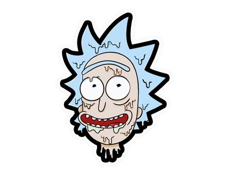 Rick Y Morty Stickersbits Guatemala