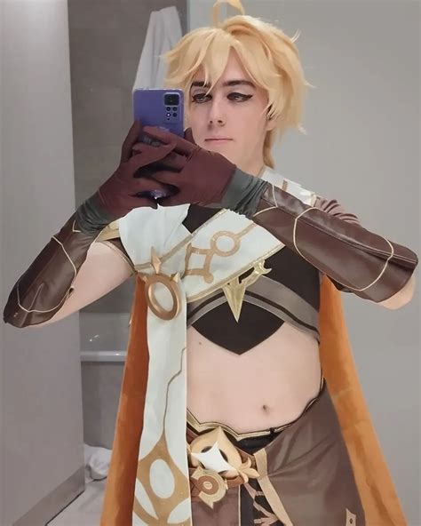 Aether Traveler Cosplay Genshin Impact Hoyolab