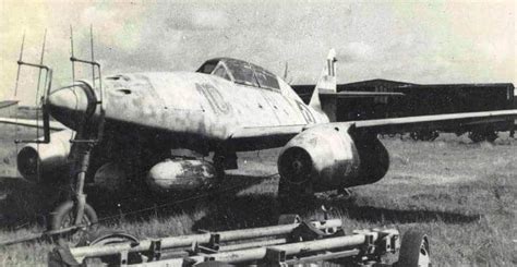 Pictured At Schleswig This Two Seat Me 262b 1au1 Night Fighter Had