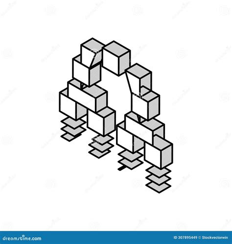 Plan Hierarchy Color Icon Vector Color Illustration Stock Vector Illustration Of Optimization