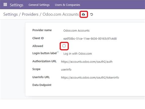 How To Enable Social Media Authentication In Odoo Knowledgebase