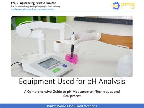 Equipment Used For Ph Analysispptx Pptx Chemistry Science
