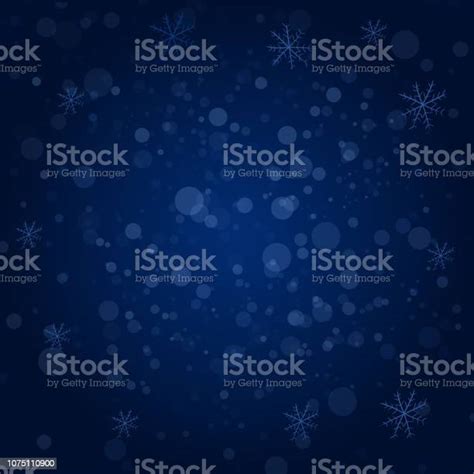 눈송이 및 눈 겨울 배경입니다 패턴입니다 벡터 이미지입니다 0명에 대한 스톡 벡터 아트 및 기타 이미지 0명 겨울 계절 Istock