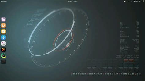 how does this look elementary os with conky devrant