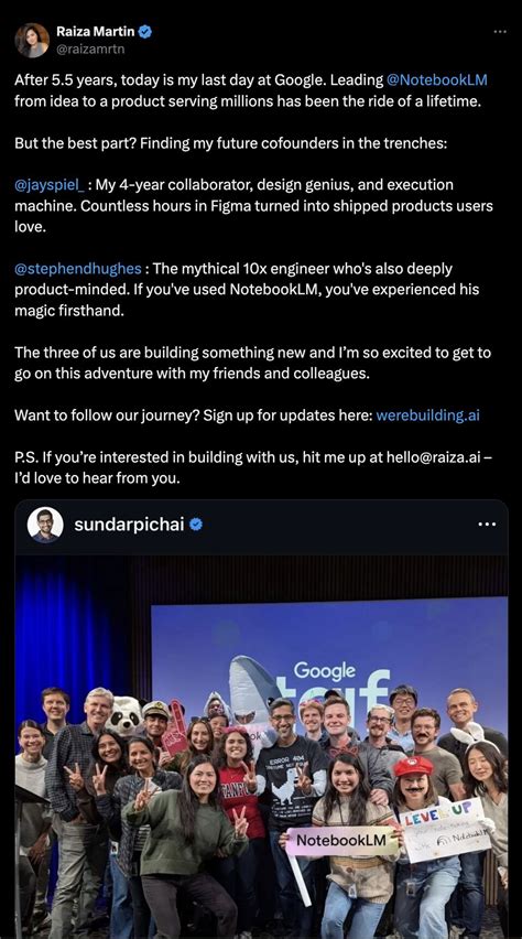 Ai Innovation Notebooklm Generativeai Startup Productivitytools