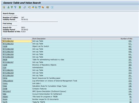 SE16S Generic Table And Value Search Saptechnicalguru Com