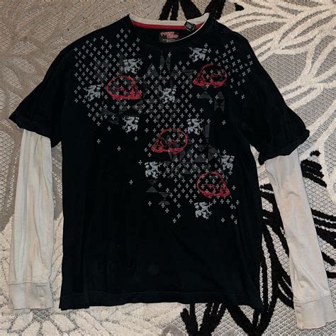 2000s Point Zero Tee With Long Sleeve Under No Depop