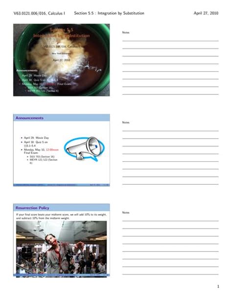 Integration By Parts Pptx