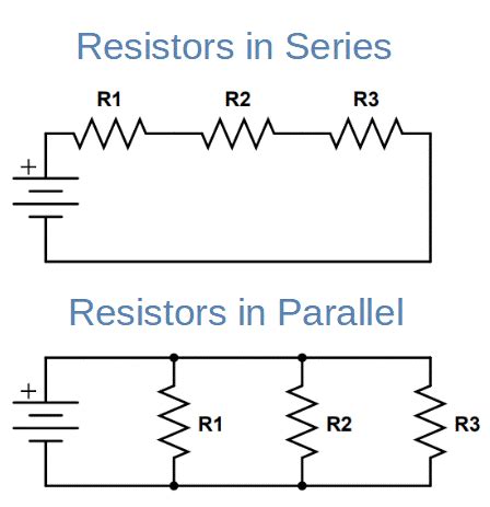 Series Circuit Diagram With Resistor
