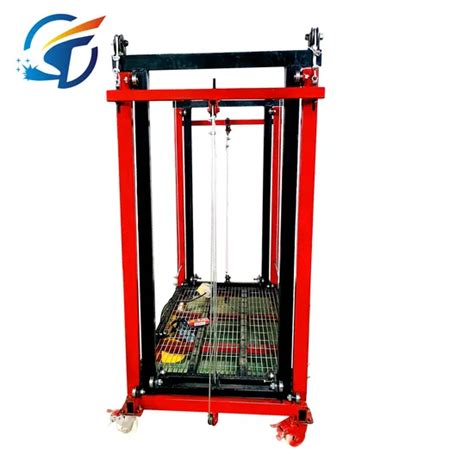 Electric Scaffolding Folding Lifting Platform Multi Function Take Off