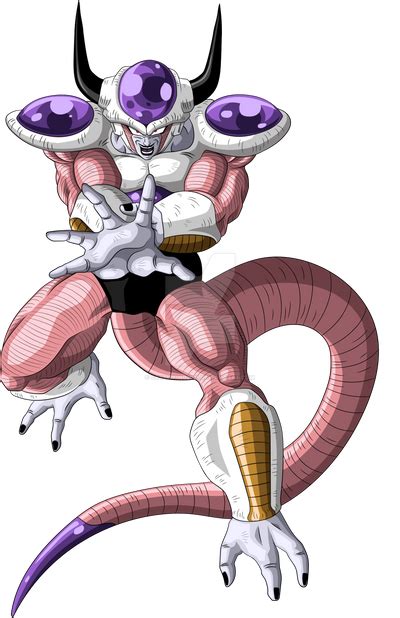 Frieza Second Form By Crysisking2021 On Deviantart