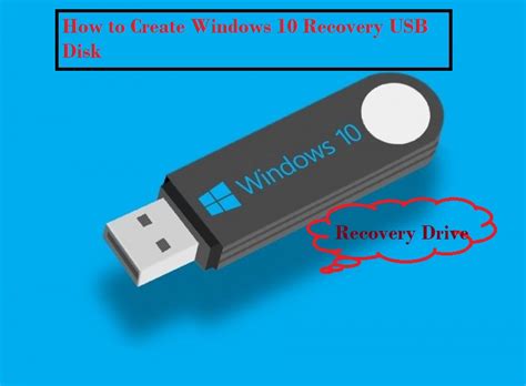 Create Windows 10 Recovery Usb Qlerodv