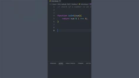 Check If A Number Is Float Or Integer In Javascript Youtube