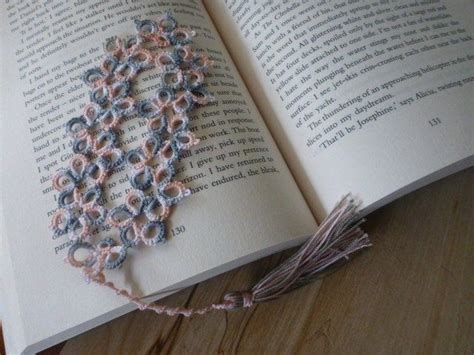 Tatted Bookmark Pattern Made With One Shuttle Galaxy Pdf Pattern Tatting Tatted Bookmark