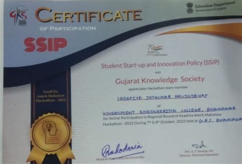 Jay Zadafiya On Linkedin Hackathon2022 Ssip Aazadikaamritmahotsav Ssip