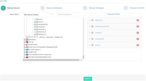How To Easily Backup Multiple Vms In One Job Vinchin Backup