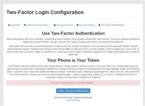 Oath Two Factor Authentication Third Party Add Ons Whmcscommunity