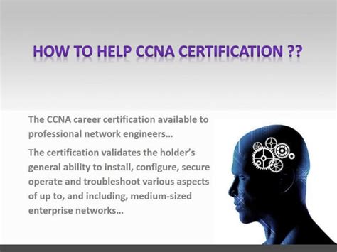 Ccna Certification Ppt