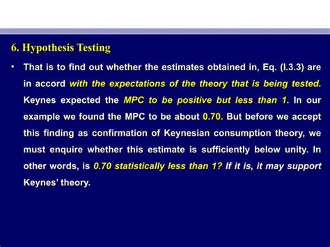 Econometrics Lecture 1st Ppt