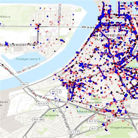 The Spatial Distribution Of The Data Points Of The Dataset As Reported
