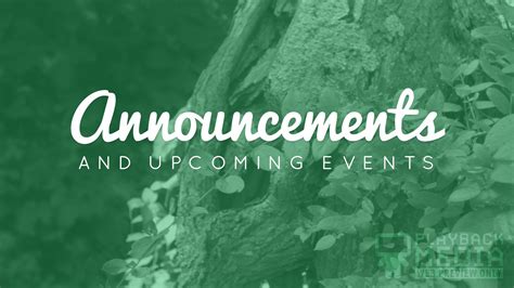 Announcement Background Hd