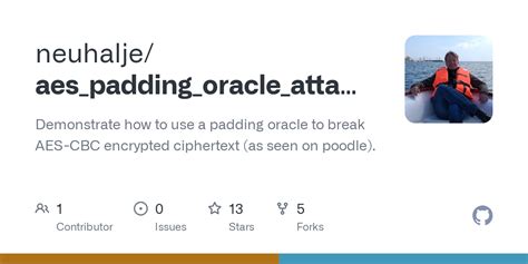 Github Neuhaljeaespaddingoracleattack Demonstrate How To Use A Padding Oracle To Break