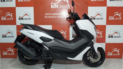 Yamaha Nmax Abs Branca Km Motos Sua Loja De Motos Semi Novas