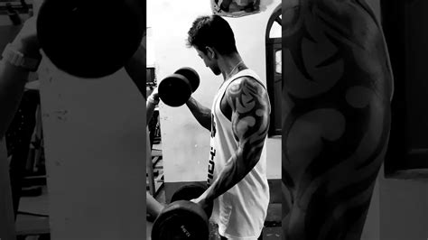 Dumbbell Bicep Curl Best Bicep Workout With Partner Gym Shortsviral Shorts Mens Fitness