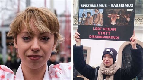 Militante Veganerin Ruft Mit Provokanten Videos Zum Fleischverzicht Auf