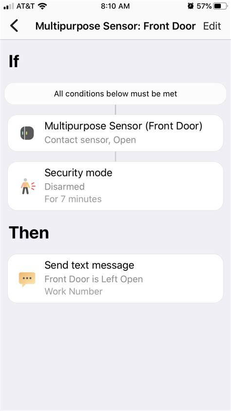 Multipurpose Sensor Alert When Door Is Left Open Smartapps
