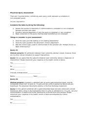 HIM2944 Module 02 Physician Query Linked Document Pdf Physician Query