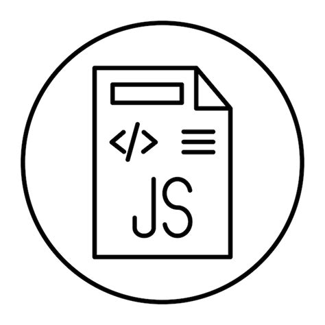 Premium Vector Javascript File Icon