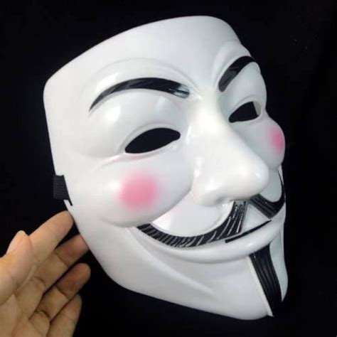 Generic Anonymous Vendetta Hacker Mask Guy Fawkes Game Master Mask For Halloween Costume Cosplay Generic Anonymous Vendetta Hacker Mask Guy Fawkes Game Master Mask For Halloween Costume Cosplay