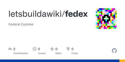 github letsbuildawiki fedex federal express