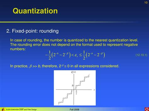 Ppt Lecture 12 Number Representation And Quantization Effects