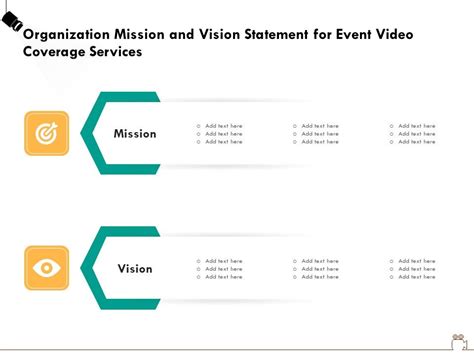Social Gathering Movie Making Organization Mission And Vision Statement For