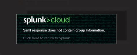 Saml User Unable To Login Due To Error Saml Response Does Not Contain
